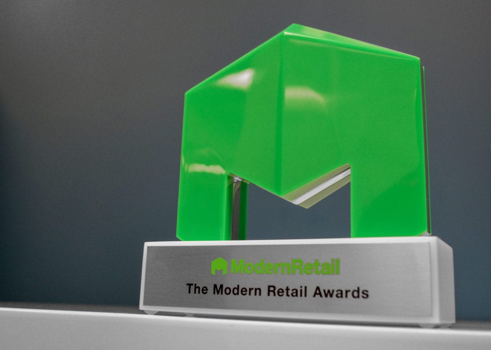 Custom Design for Modern Retail Awards | CRISTAUX