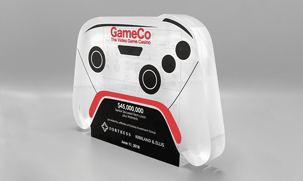 Crystal Digital Print Game Controller - Cristaux International